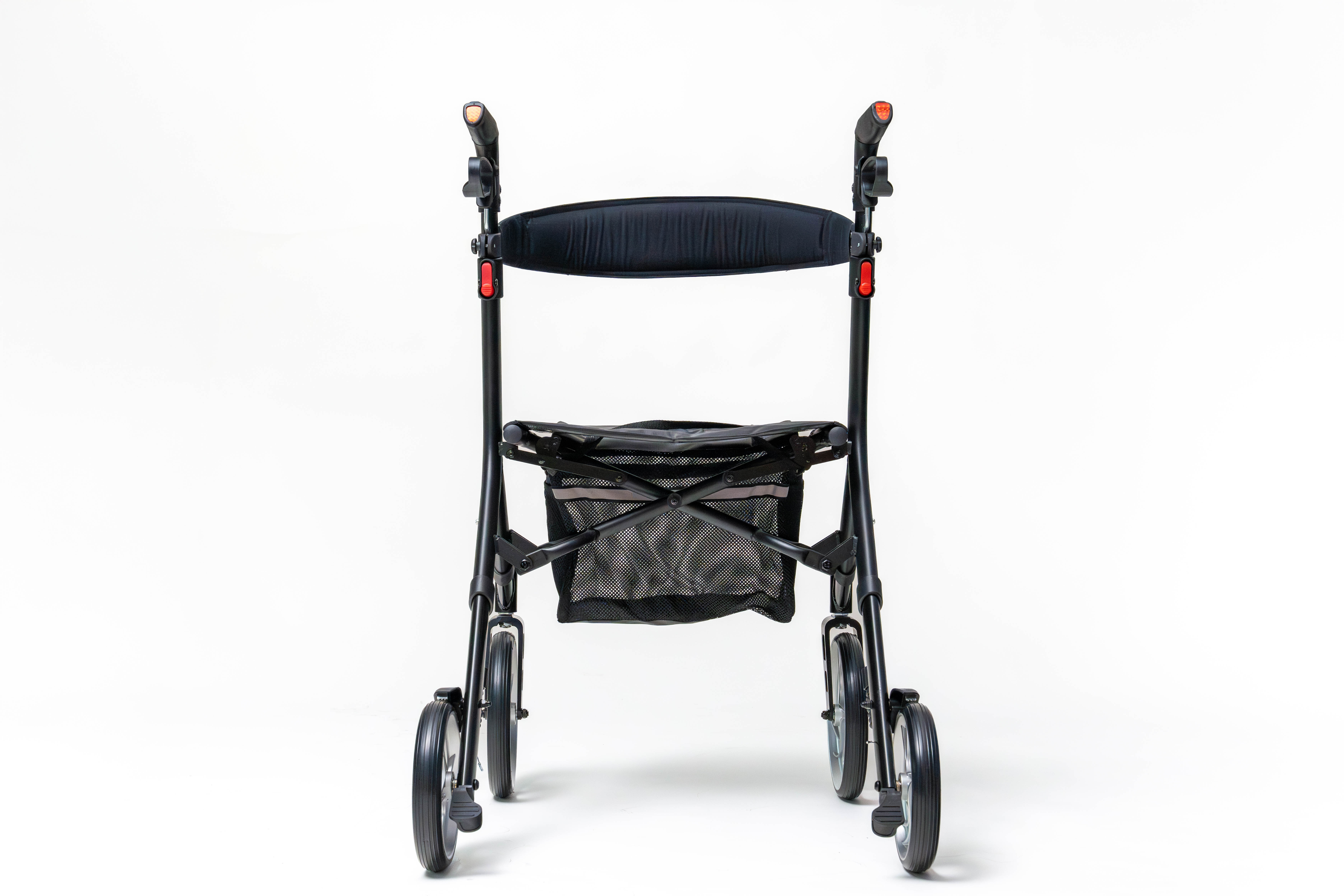 Ascent Euro-Style Rollator, Textured Black