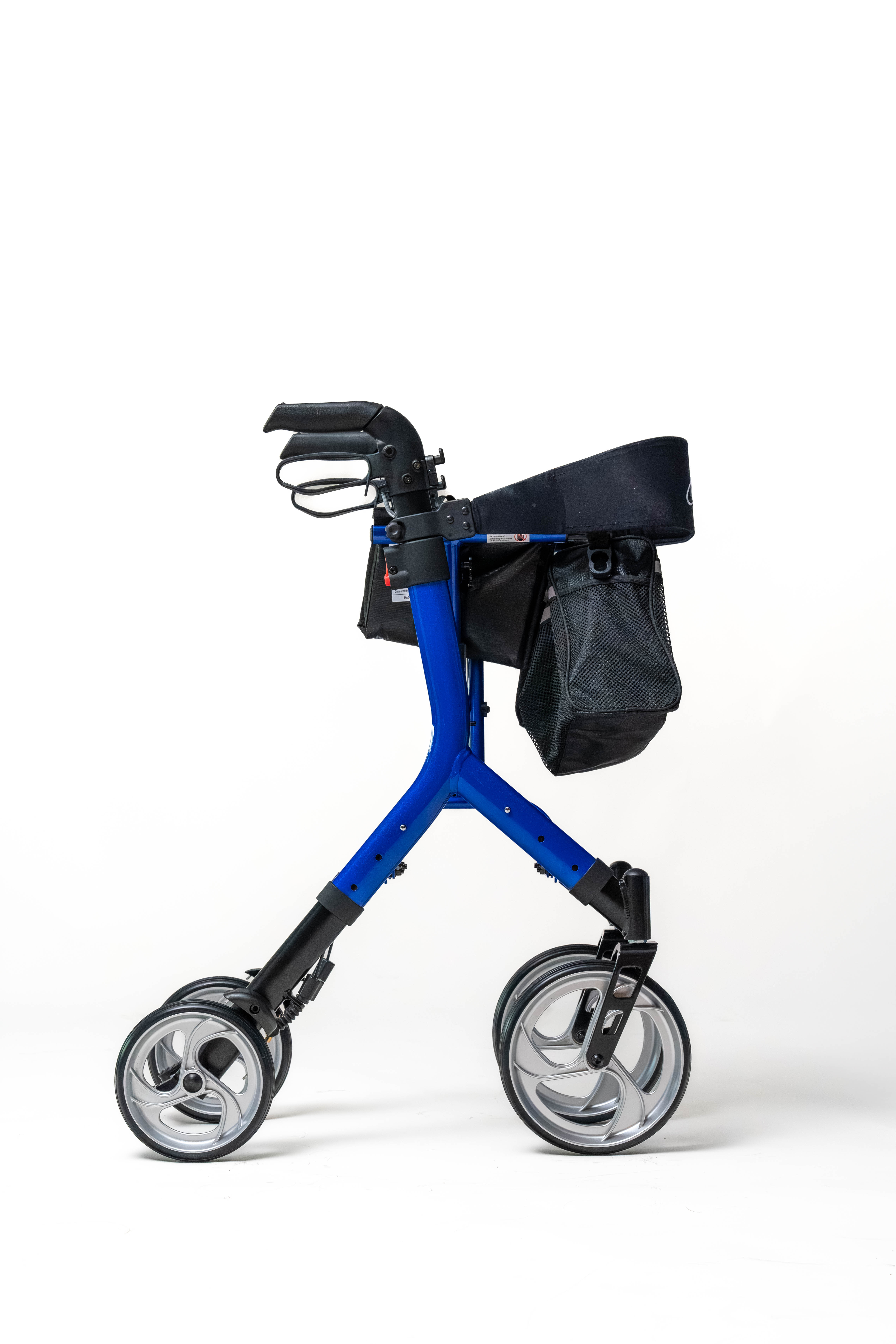 Pro Basics Euro-Style Rollator, Cobalt Blue