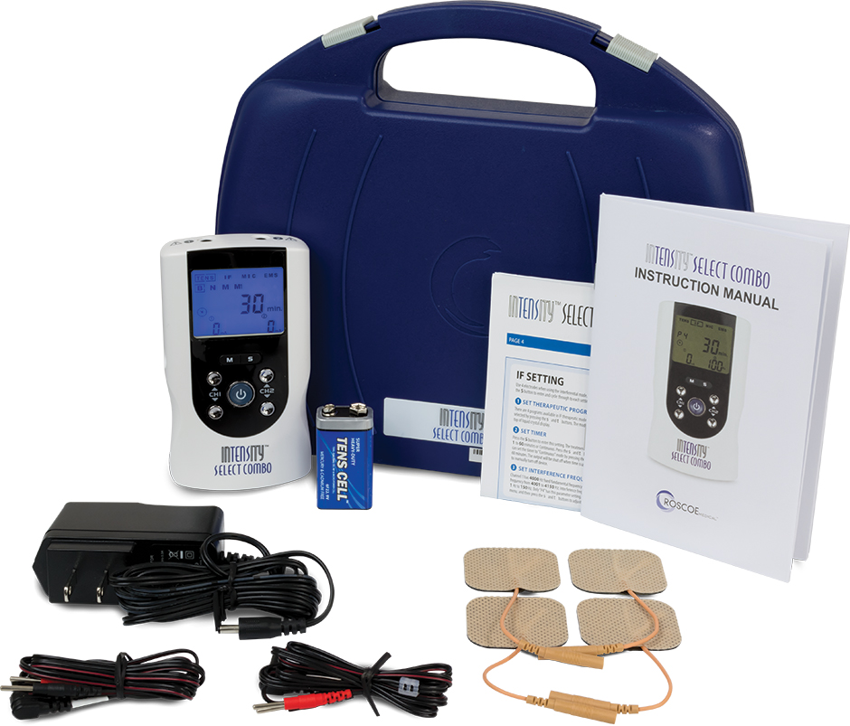 RoscoeMedical.com | InTENSity Select Combo - TENS/IF/MIC/EMS