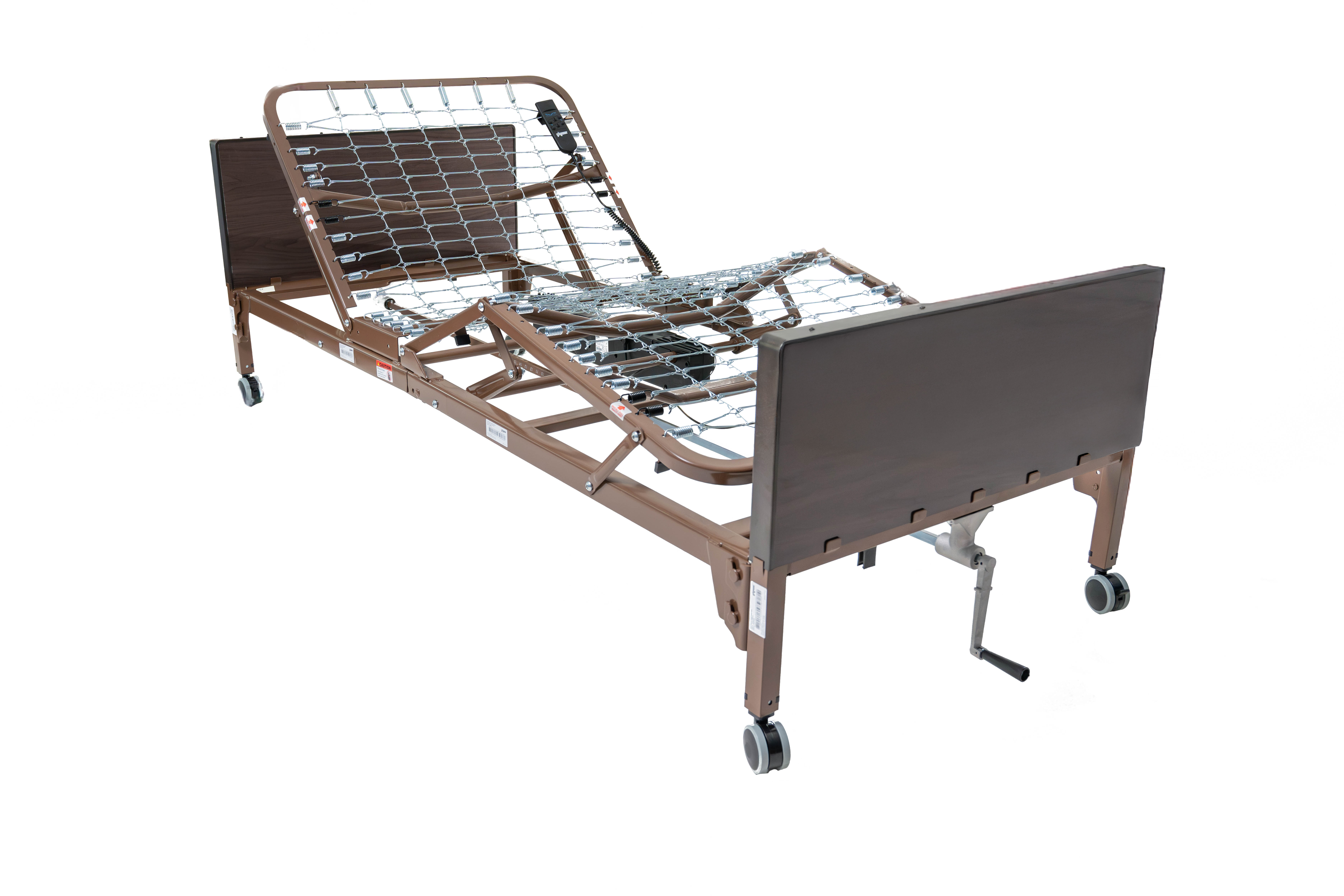 ProBasics Single Motor Semi-Electric Lightweight Bed - PBSMB