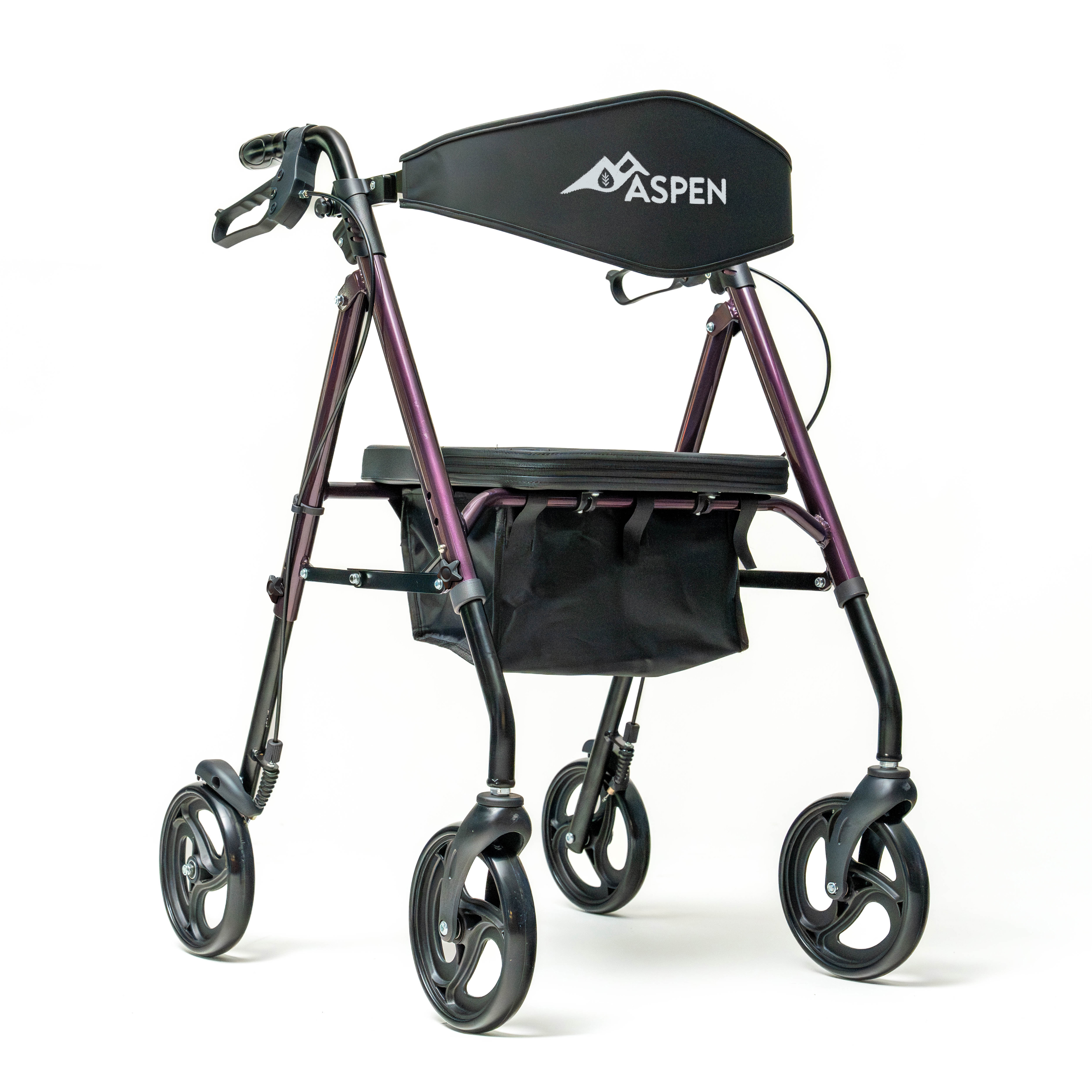 ASPEN ROLLATOR, BRANDYWINE 300 LB CAP - RLAH08BW